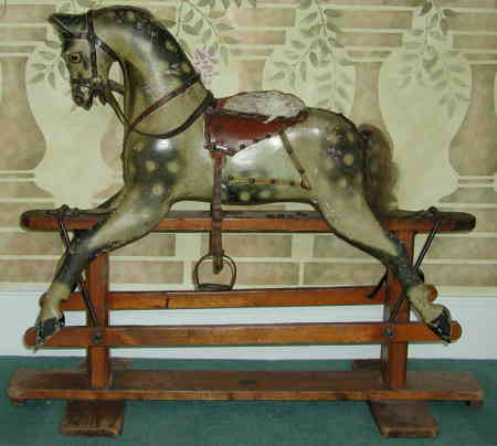 Identify Old Rocking Horses & History of the Dappled Grey | CLASSIC ...