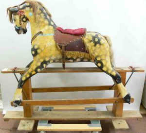 Identify Old Rocking Horses & History of the Dappled Grey | CLASSIC ...