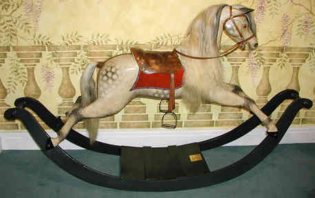 Identify Old Rocking Horses & History of the Dappled Grey | CLASSIC ...