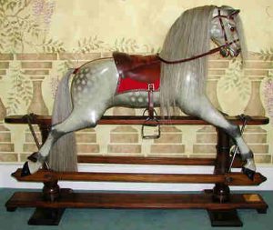 Identify Old Rocking Horses & History of the Dappled Grey | CLASSIC ...