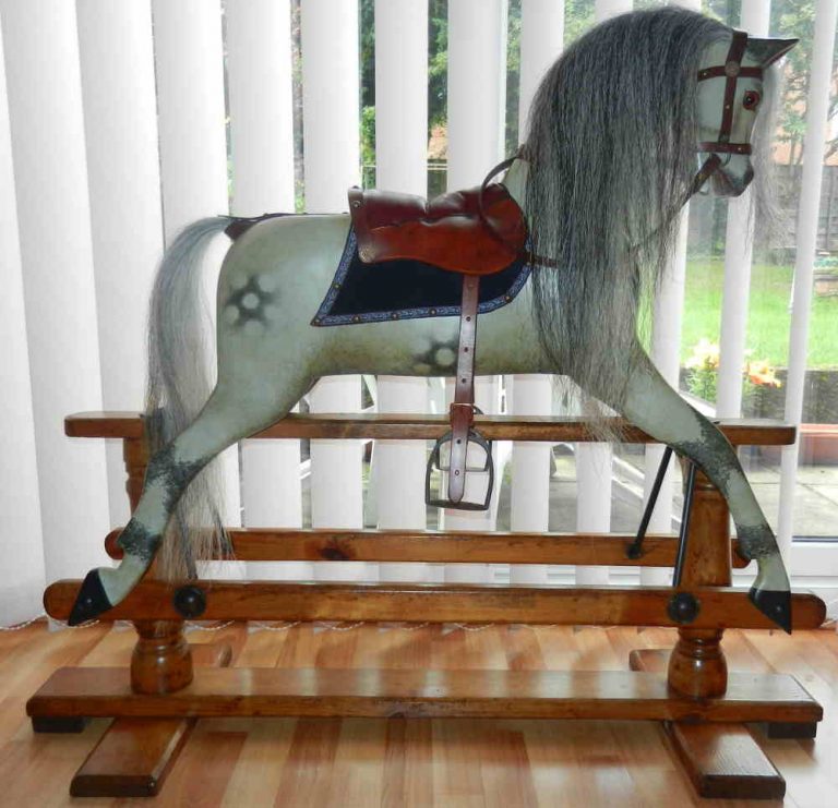 Identify Old Rocking Horses & History of the Dappled Grey | CLASSIC ...