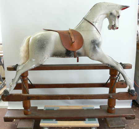 Identify Old Rocking Horses & History of the Dappled Grey | CLASSIC ...