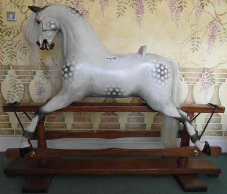 Identify Old Rocking Horses & History of the Dappled Grey | CLASSIC ...